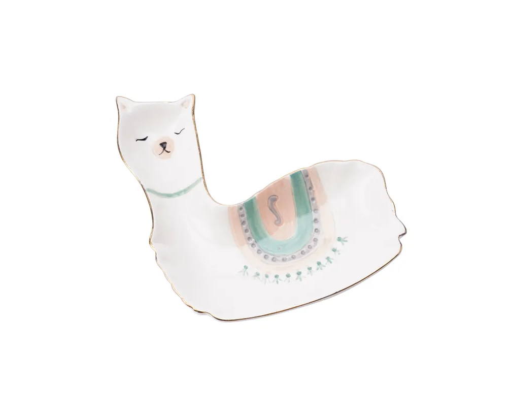 Ceramic Llama Dish
